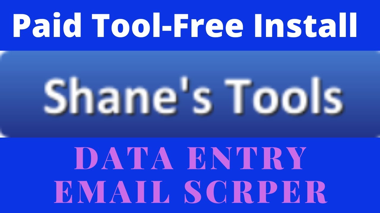 How to install Email Scraper Shane's Tool in Chrome Window | Email ...