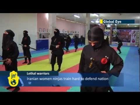 Iran trains Thousands of Female Ninja at a "Ninjutsu" Martial Arts ...