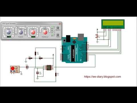 Arduino frequency counter - YouTube