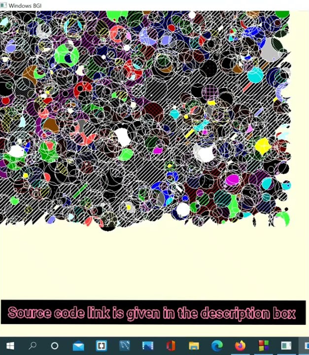 Can you print this pattern in computer graphics with animation in C / C++ ?! - YouTube