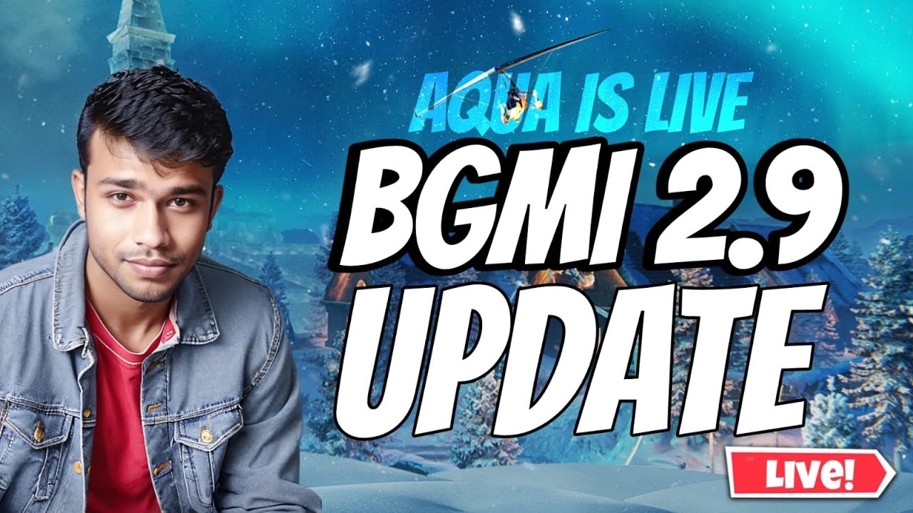 BGMI 2.9 UPDATE | JOIN MY CLAN | BGMI LIVE | AQUA IS LIVE #bgmilive ...