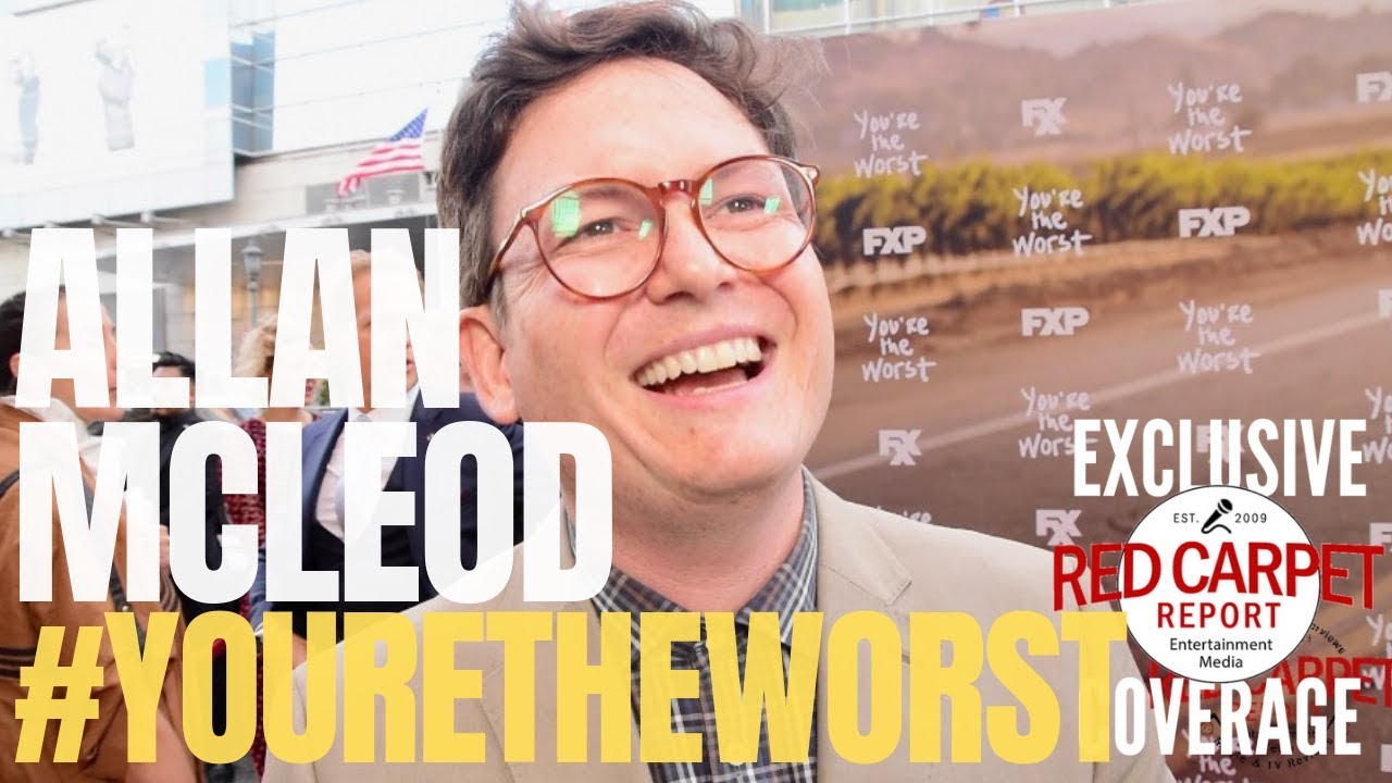 Allan McLeod interviewed at FXX's "You’re The Worst" Series Finale ...