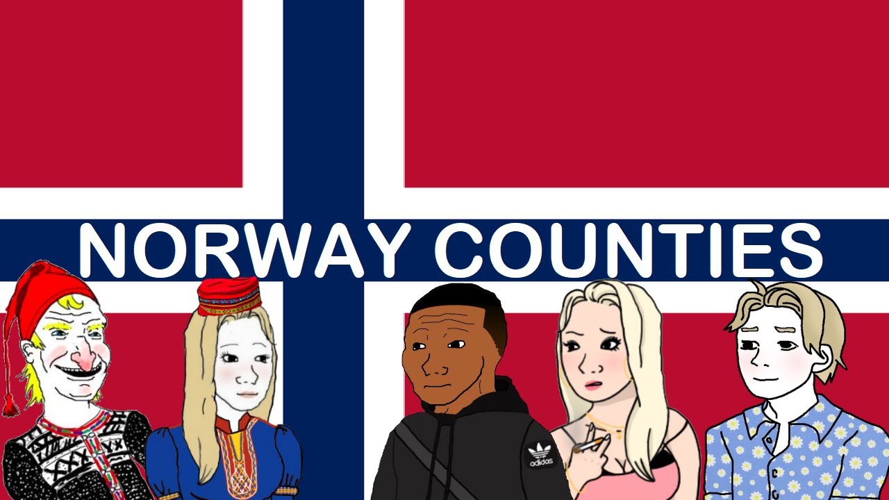 Norwegian regions/counties be like | Typisk norske fylker | 2024 - YouTube