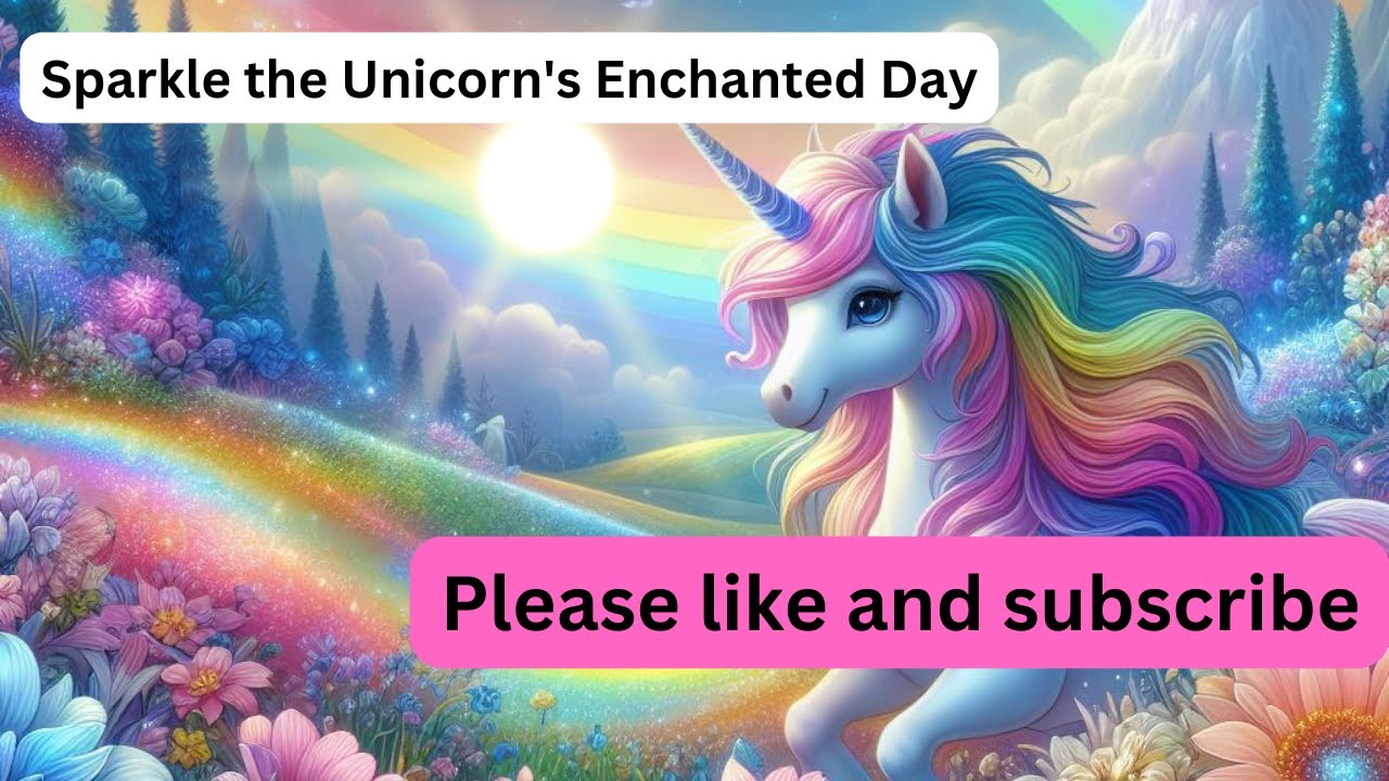 Sparkle the Unicorn's Enchanted Day: A Magical Adventure in Rainbow ...