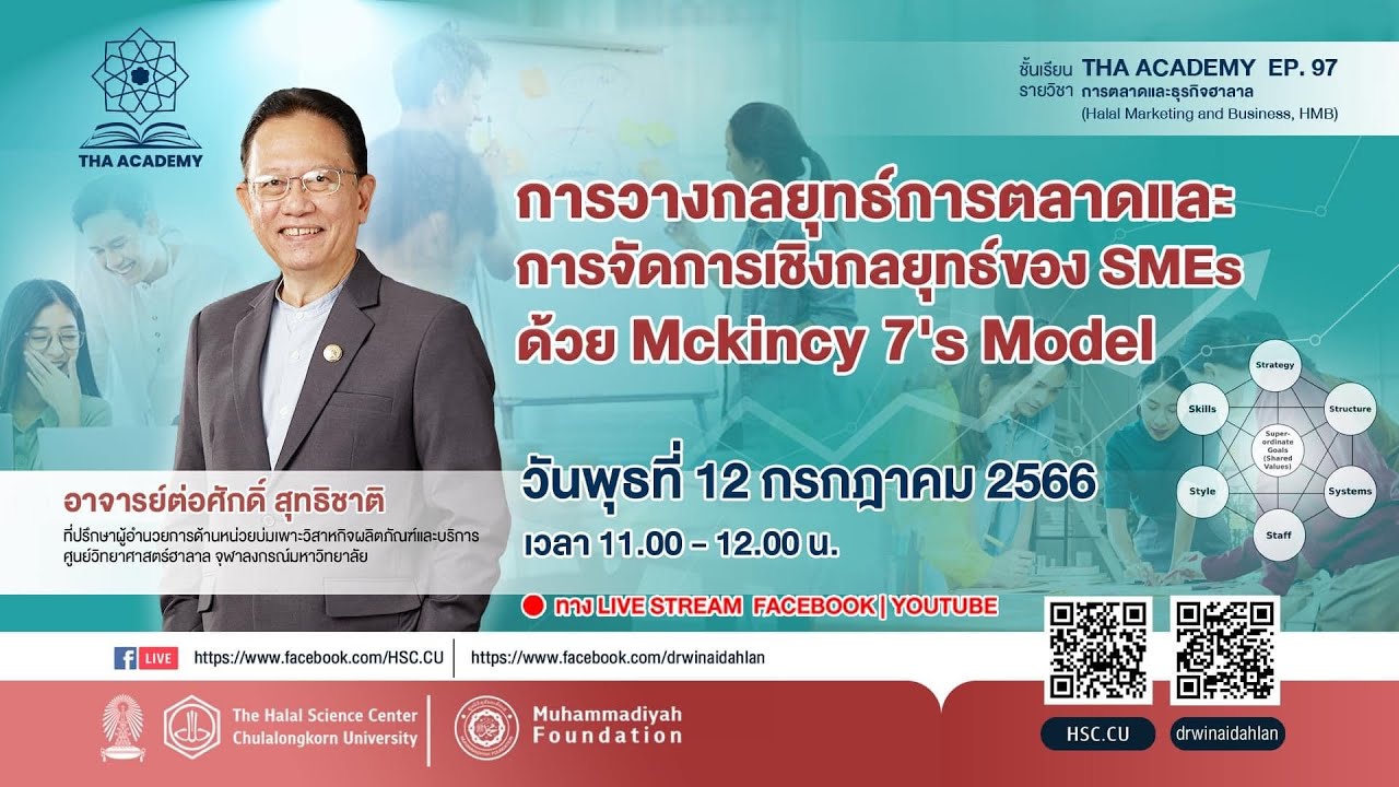 THA ACADEMY ครั้งที่ 97 : การวางกลยุทธ์การตลาดและการจัดการเชิงกลยุทธ์ ...