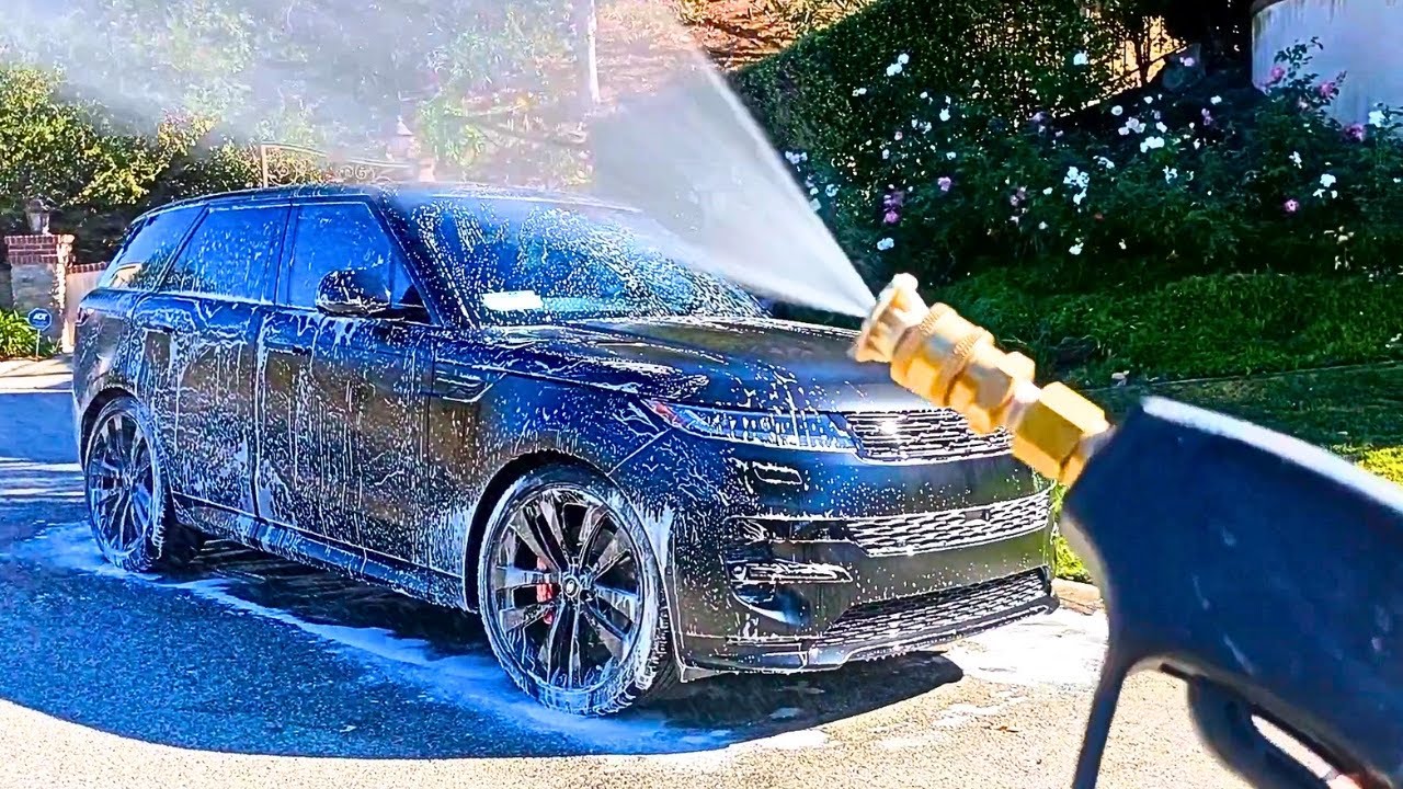 Range Rover Sport Touchless Wash: Auto Detailing (Satisfying ASMR ...
