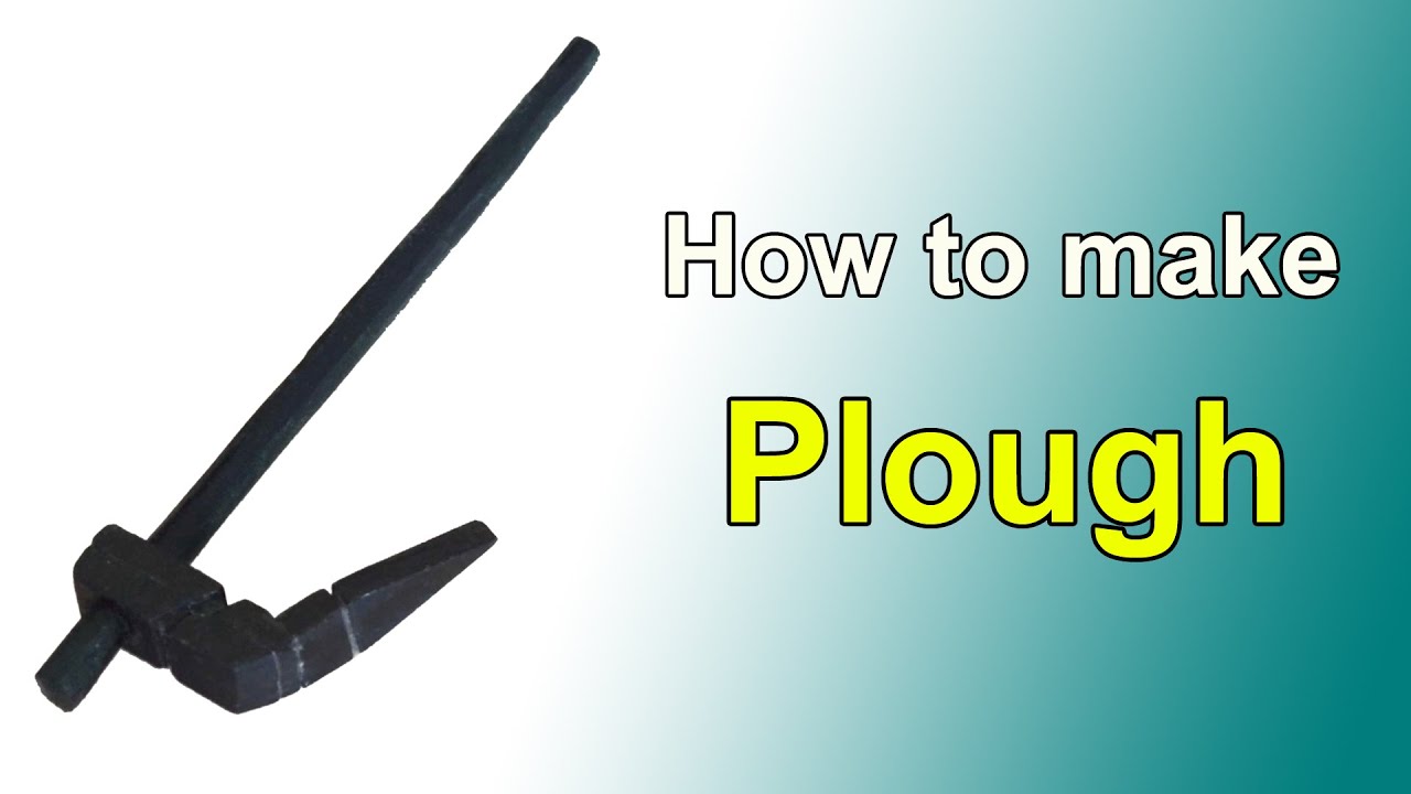 How to make wooden plough - YouTube