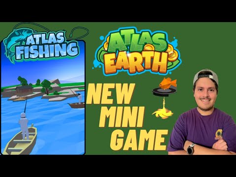 Atlas Earth Fishing mini game 🎣 - YouTube