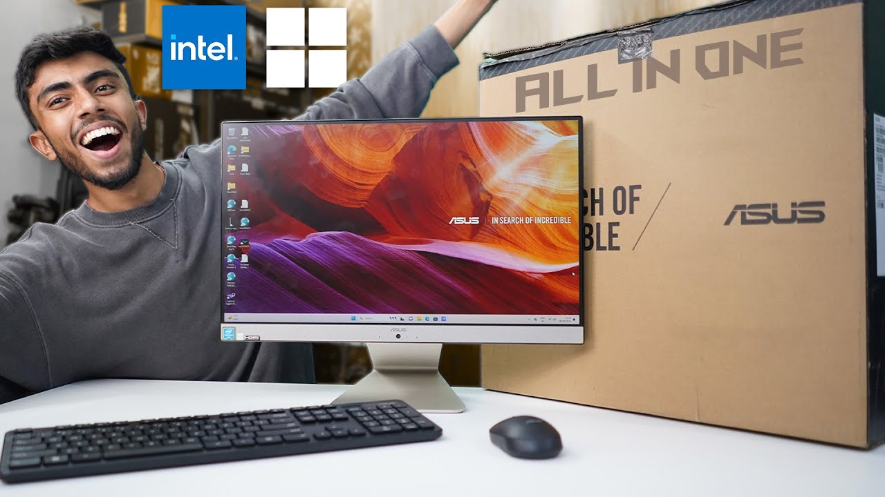 ASUS ALL IN ONE PC 🔥Unboxing My New Computer! Hard Gaming Test! Worth ...