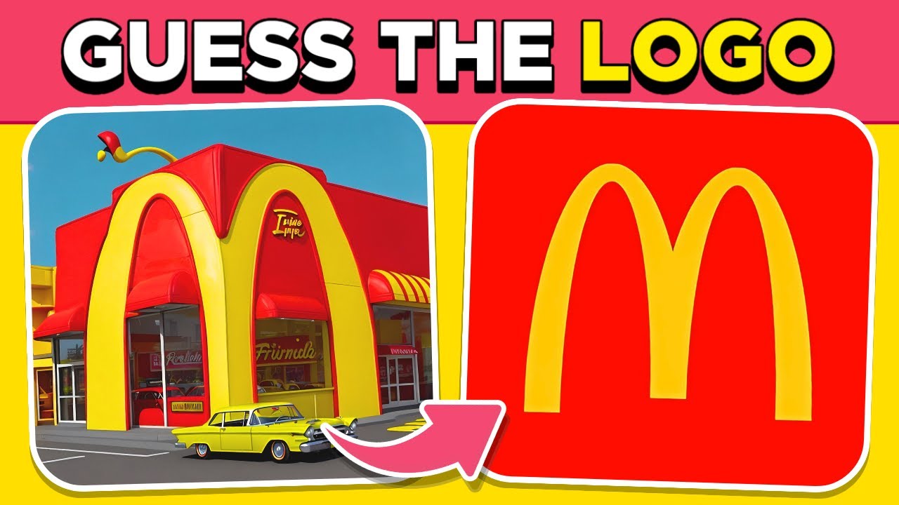 Guess The Hidden Logo By Illusion 🌀🍔 Easy, Medium, Hard Levels | Logo ...