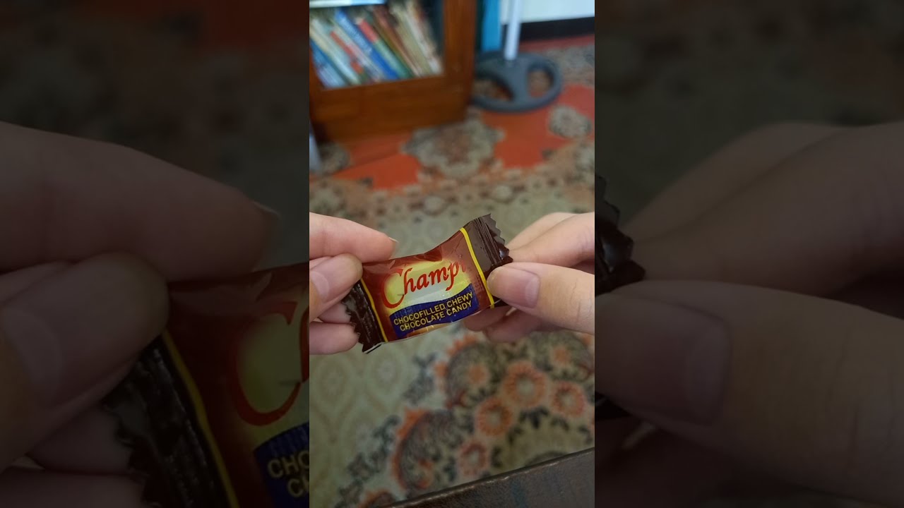 CHAMPI CHOCOFILLED CHEWY CHOCOLATE CANDY #shorts - YouTube