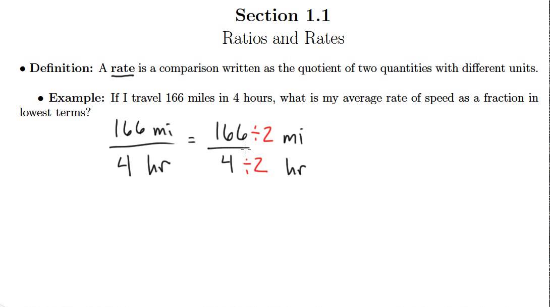 Rates (1.1b) - YouTube