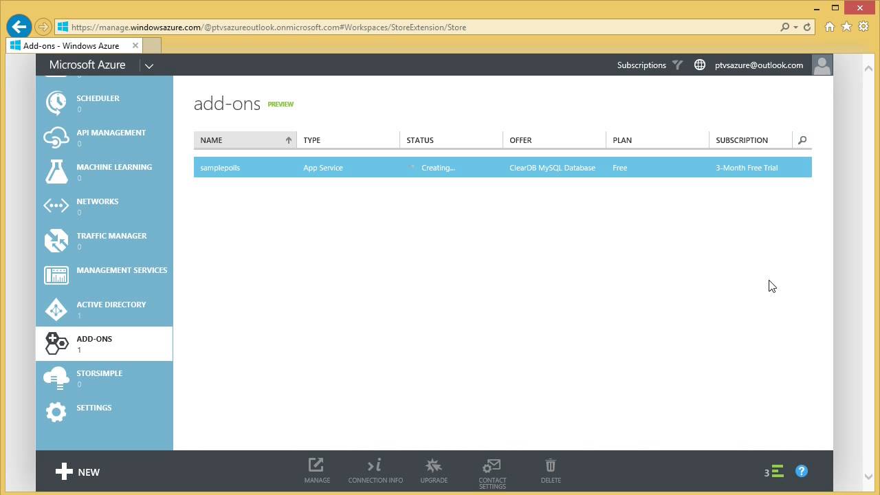 PTVS 2.1: Django app with MySQL - YouTube