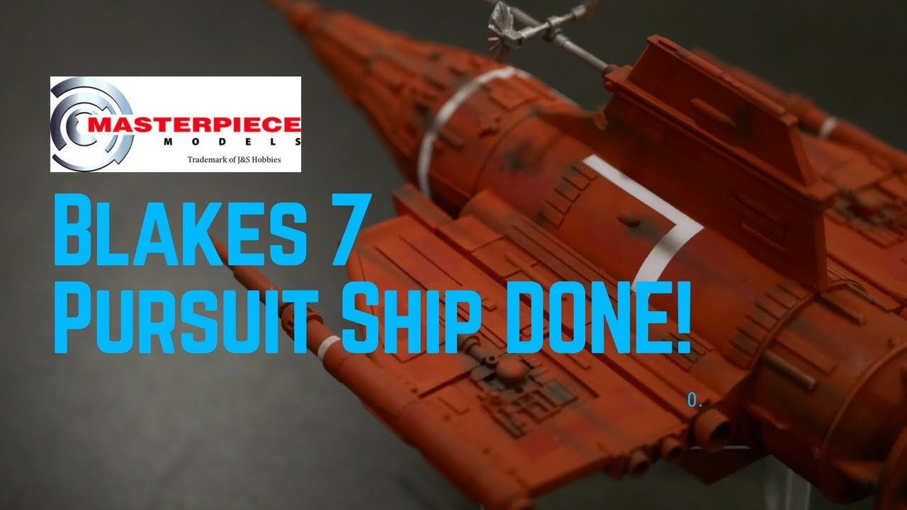 Blakes 7 Pursuit Ship, Done! - YouTube