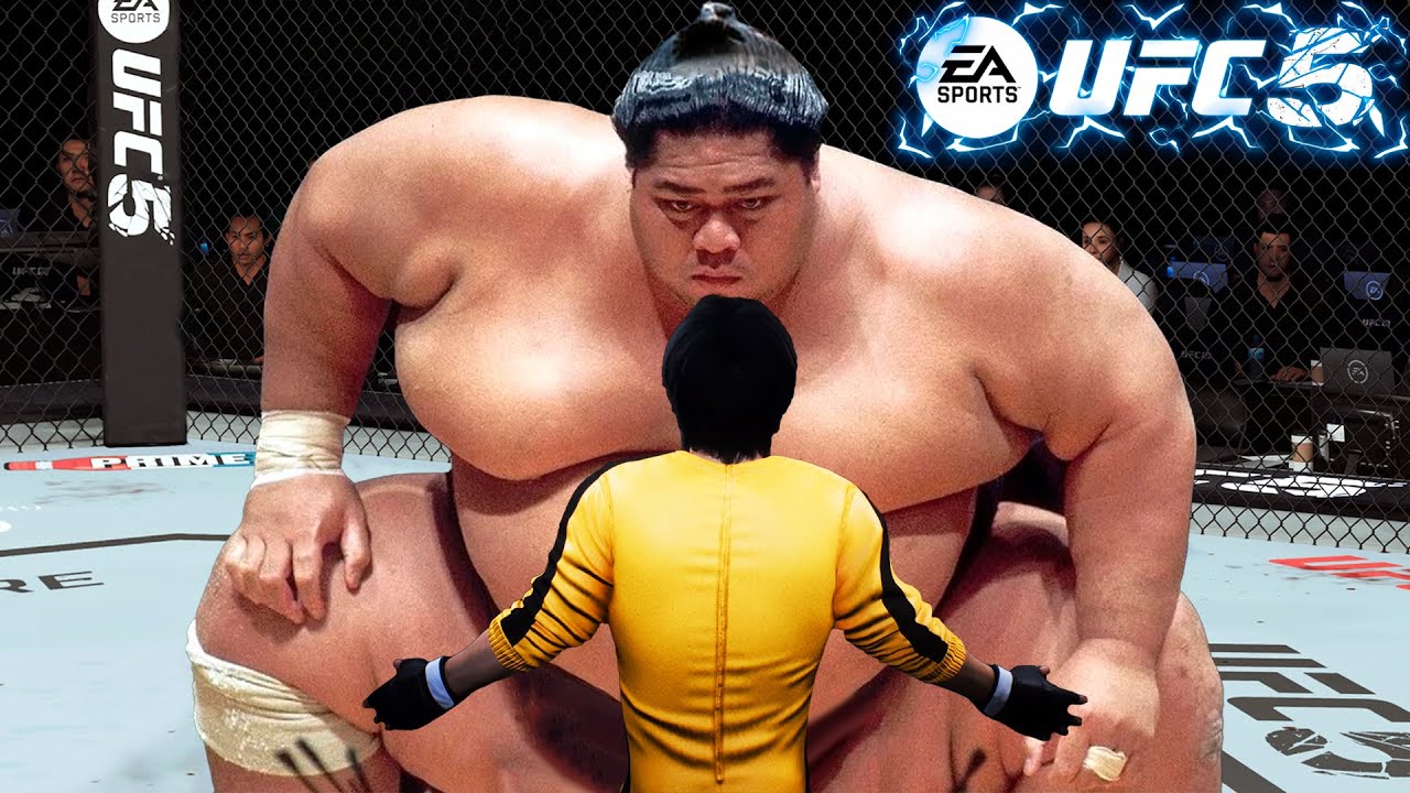 UFC5 Bruce Lee vs Sumo Rider EA Sports UFC 5 PS5 - YouTube