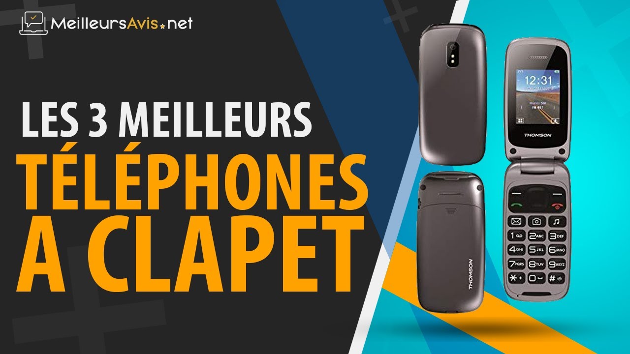 ⭐️ MEILLEUR TÉLÉPHONE À CLAPET - Avis & Guide d'achat (Comparatif 2022 ...