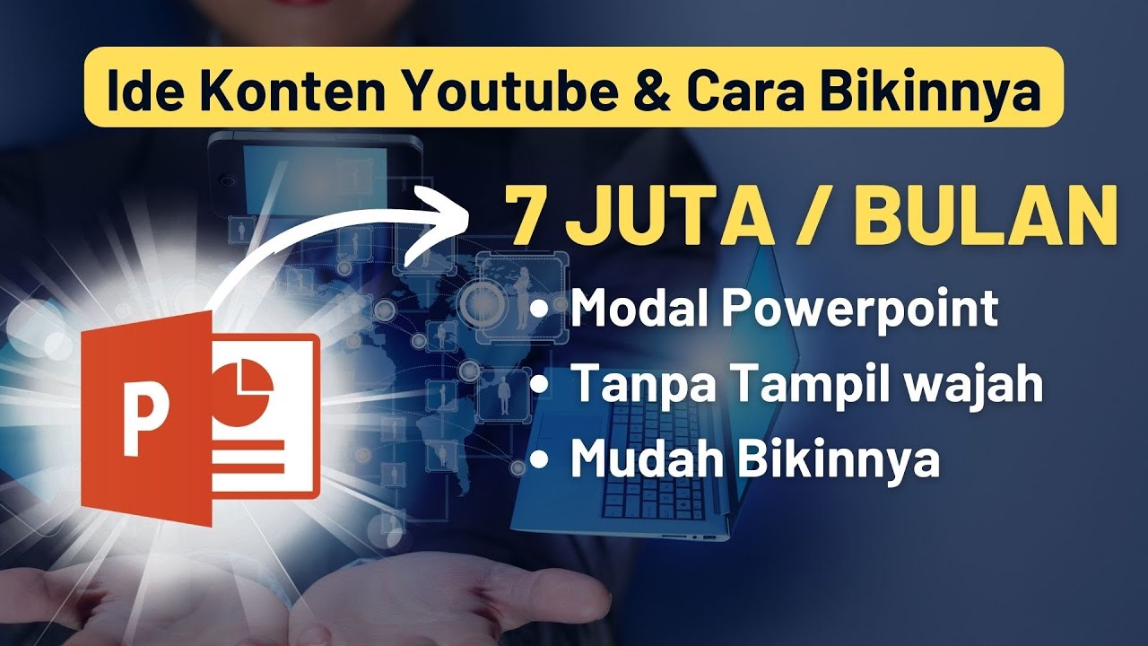 Ide Konten Youtube & Cara cara bikin konten youtube dengan powerpoint - YouTube
