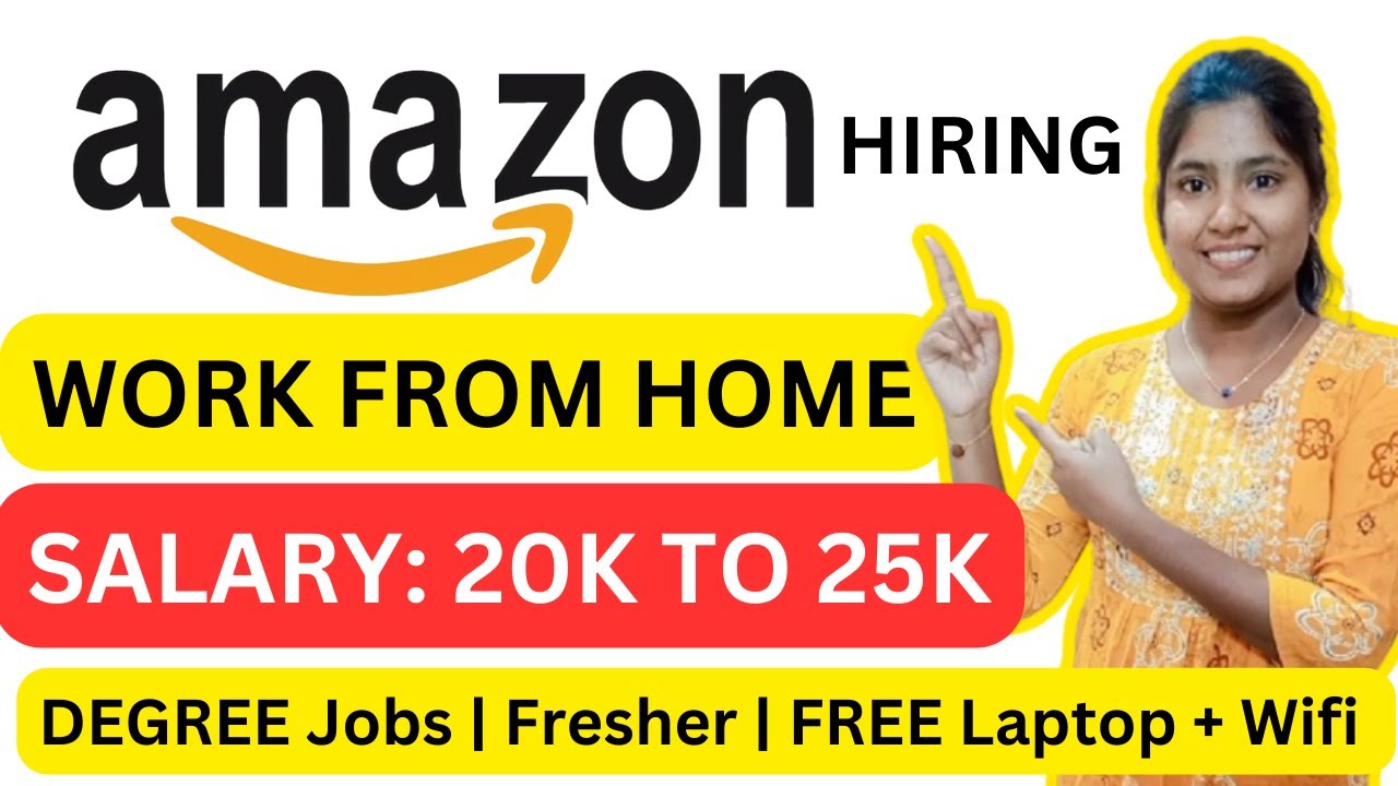 Amazon new Hiring Fresher job | salary 20k to 25k #amazon #hiringnow # ...