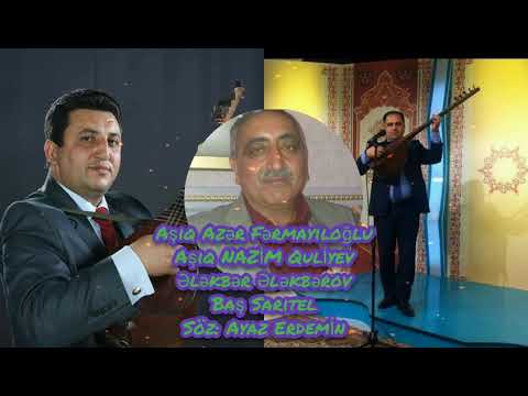 Asiq Azer Fermayil oglu & Asiq Nazim Quliyev & Elekber Elekberov - Bas Saritel #aşıq #saz #trend