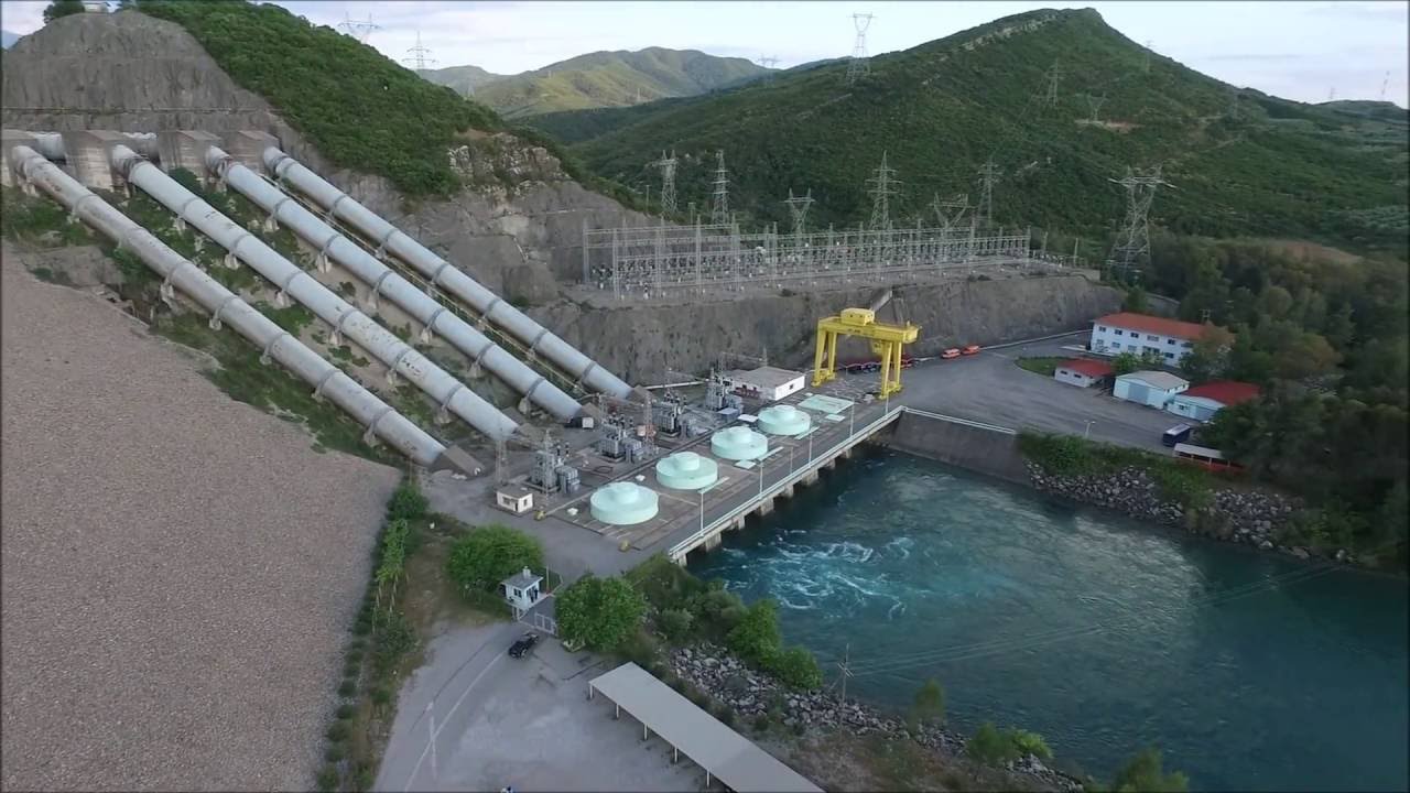 Υ/Η Φραγμα Καστρακιου - YouTube