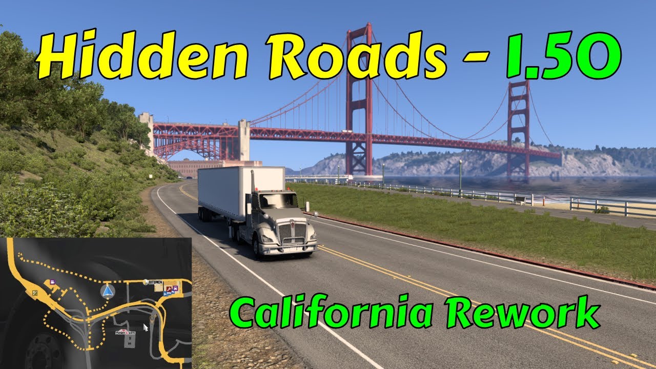 Hidden roads in Reworked California Phase 3 - 1.50 - YouTube