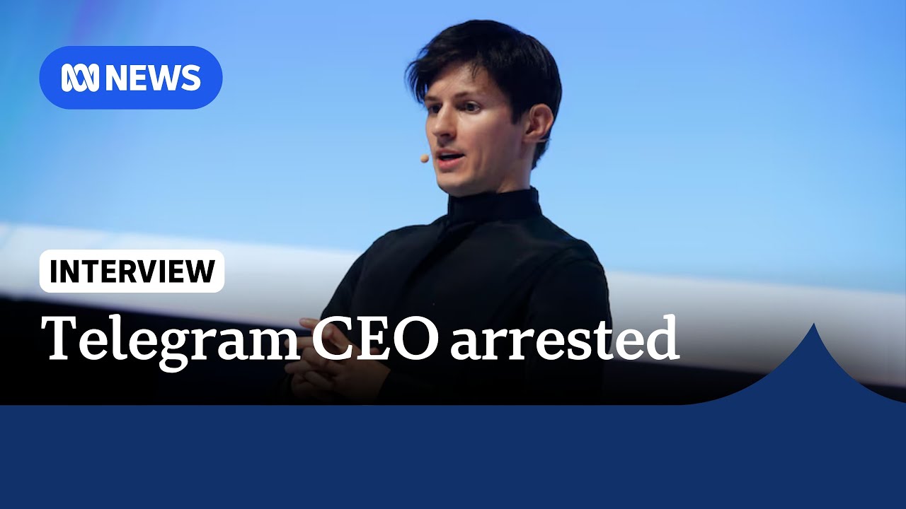 Telegram's CEO Pavel Durov held by French police | The World - YouTube