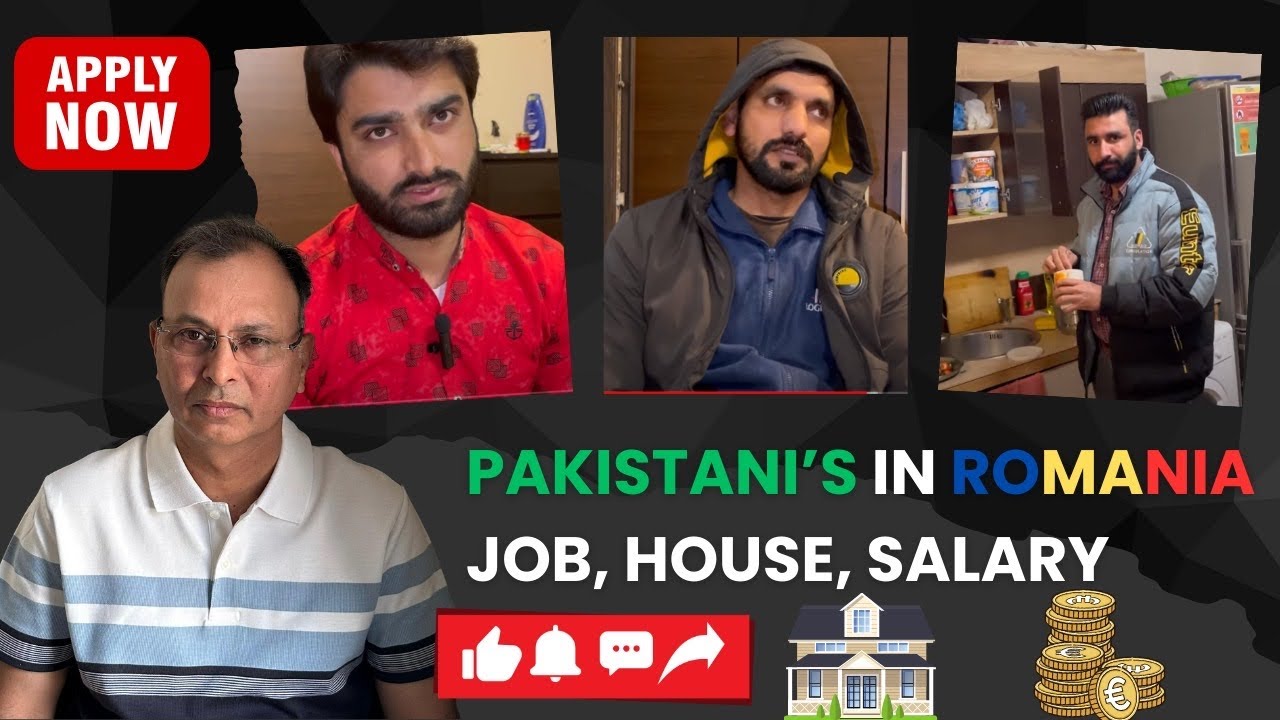 Pakistani Boys In Romania ||Warehouse Job ,House,Salary And Savings ...