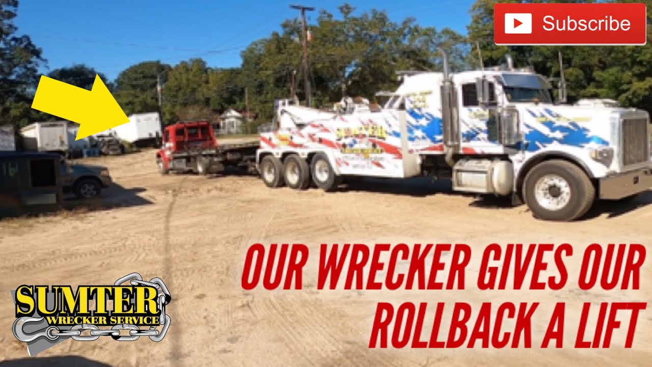 Our Wrecker Gives Our Rollback A Lift - YouTube