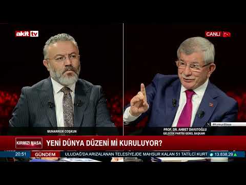 Kırmızı Masa- Muharrem Coşkun,Ahmet Davutoğlu -ABD-İran Krizinde Türkiye Nerede Durmalı?- 31.01.2026