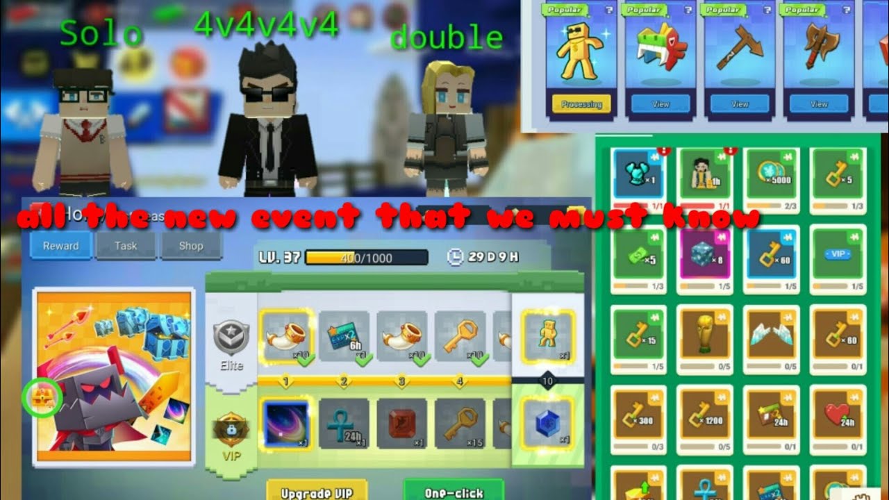 Blockman go version 1.13.15 - we all must know the new event of ...