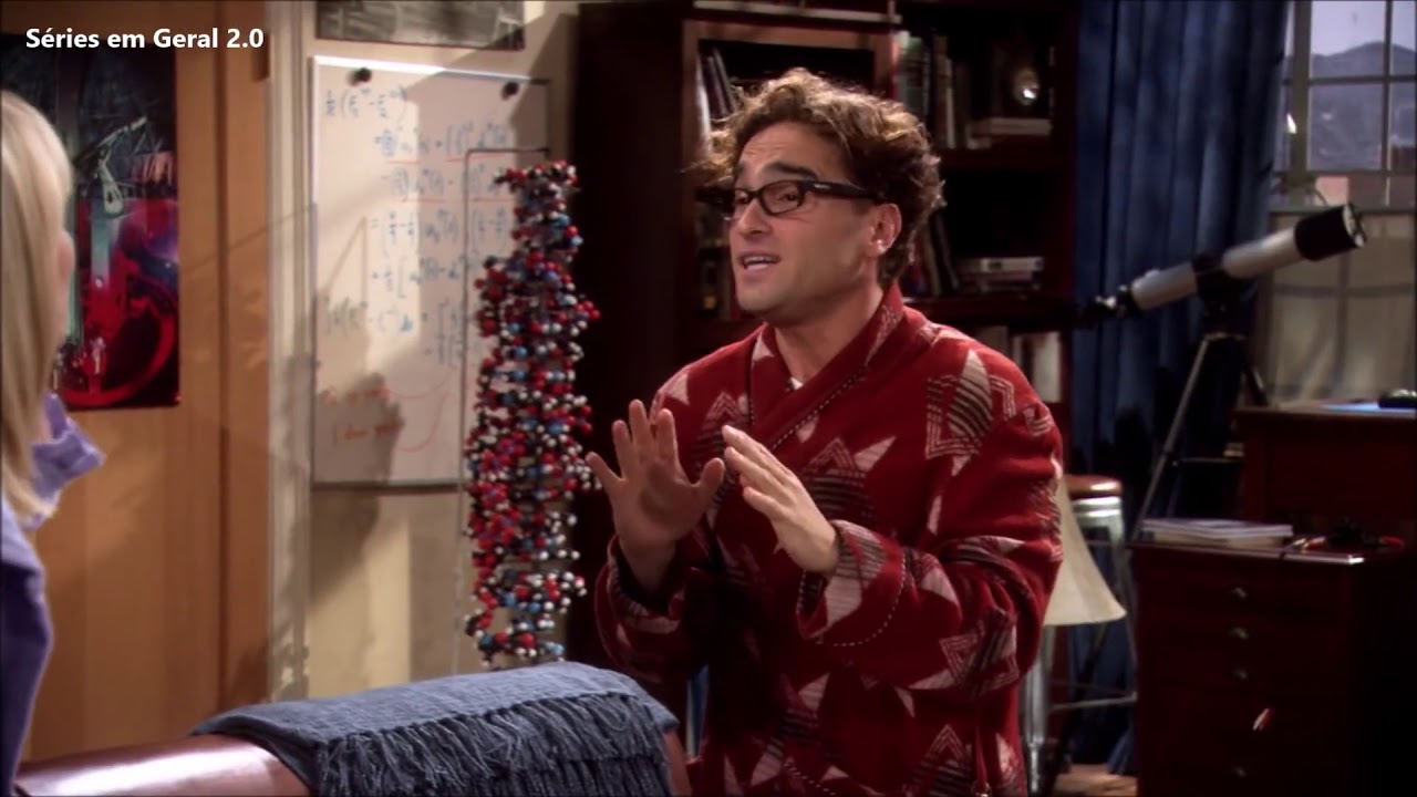 Big Bang A Teoria Leonard com uma placa de sarcasmo Dublado - YouTube