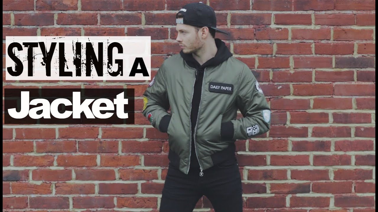 HOW TO STYLE A JACKET FOR WINTER/FALL | MENS FASHION | JAKE DANIELS ...