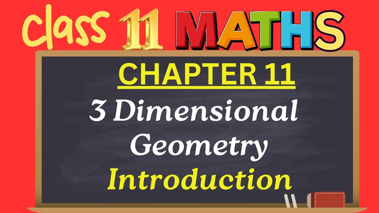 Class 11|Chapter 11|3D Geometry| CBSE|NCERT|@thinkmaths.abarna - YouTube