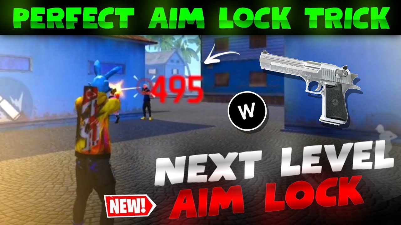 Perfect Aim Lock Trick 🎯 | Desert Eagle Headshot Trick 2023 | Headshot ...