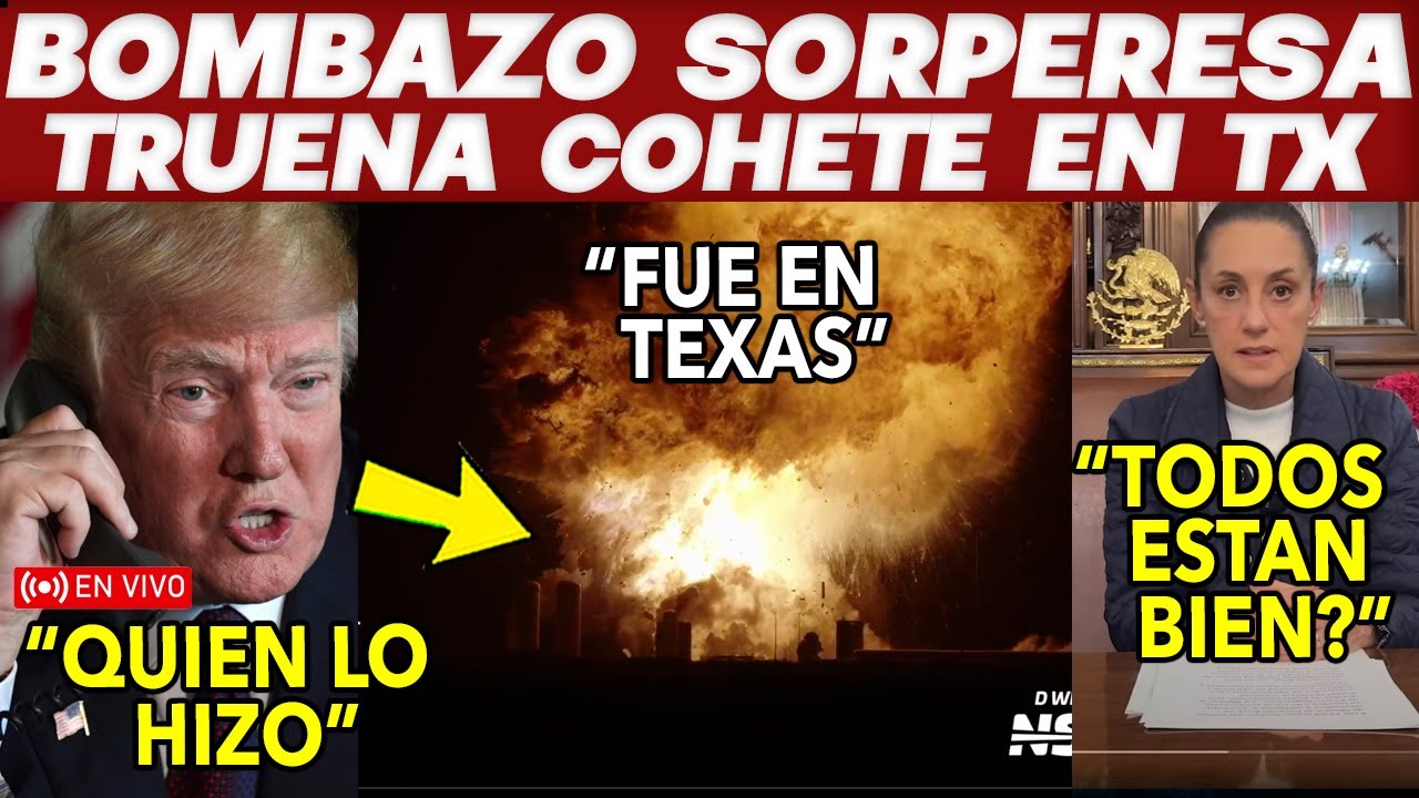 MOMENTO IMPACTANTE! TRUENA EN TEXAS! EU PRENDE LAS ALARMAS. TRUMP EN ...