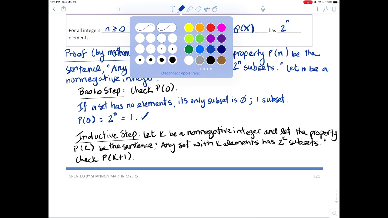 Disproofs and Algebraic Proofs - YouTube