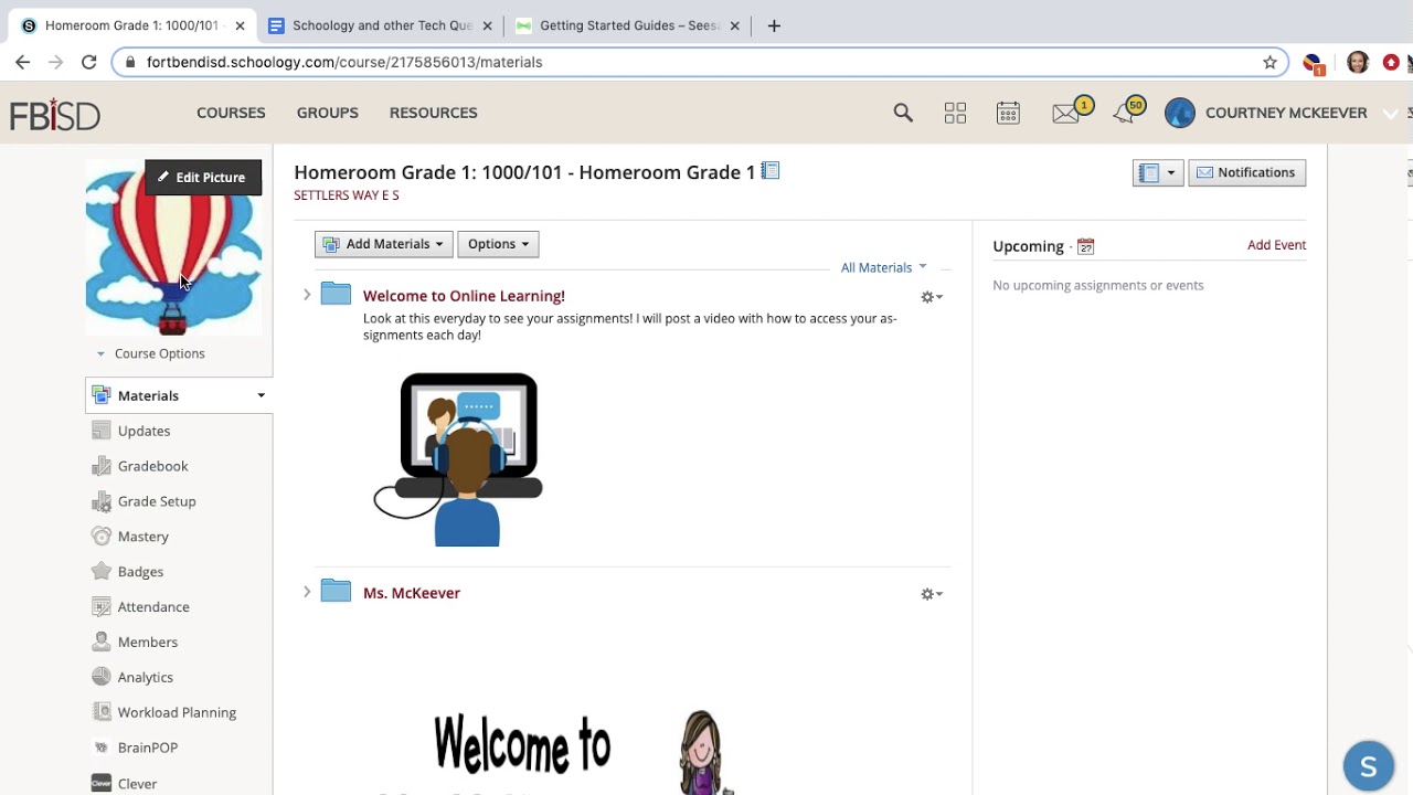 How to Upload a video to Schoology or Send a Video through Schoology ...