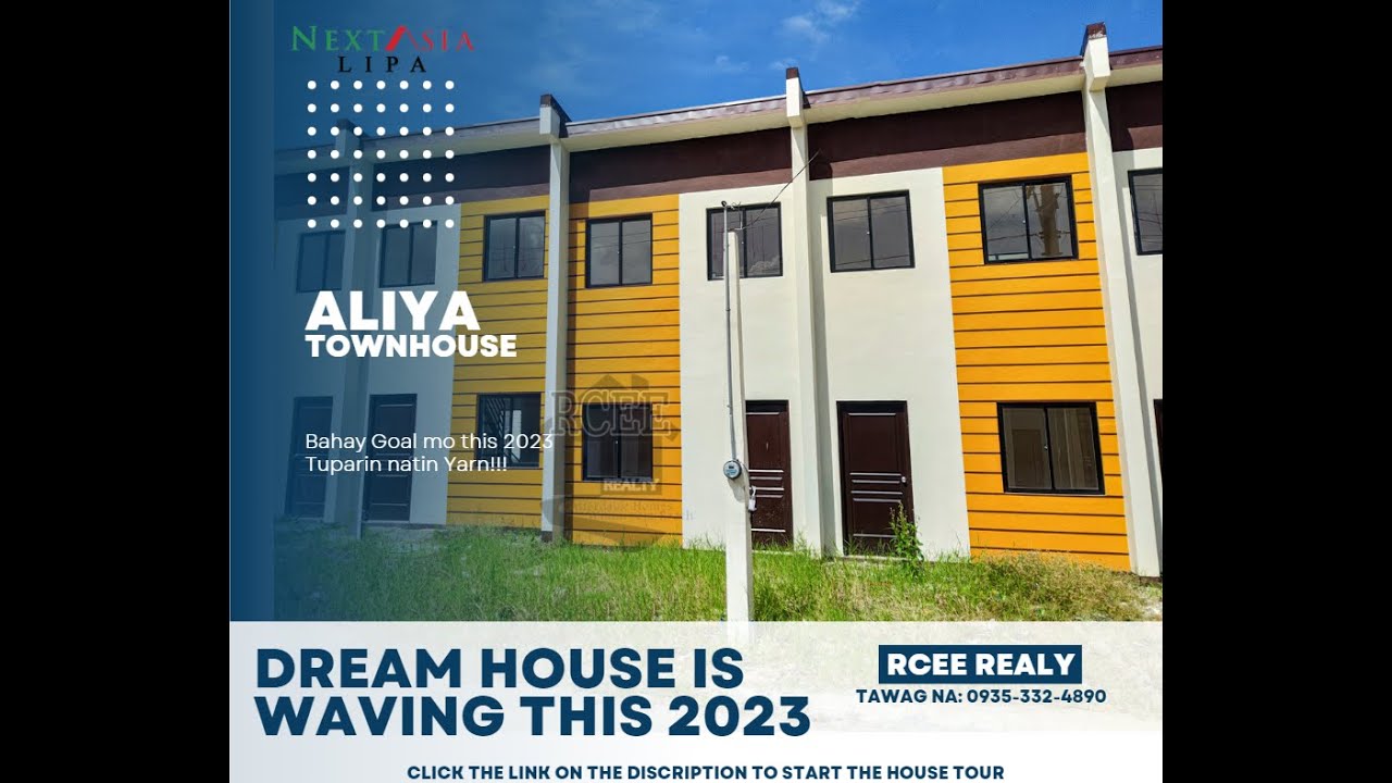 Next Asia Lipa Batangas Rent to Own na Townhouse - YouTube