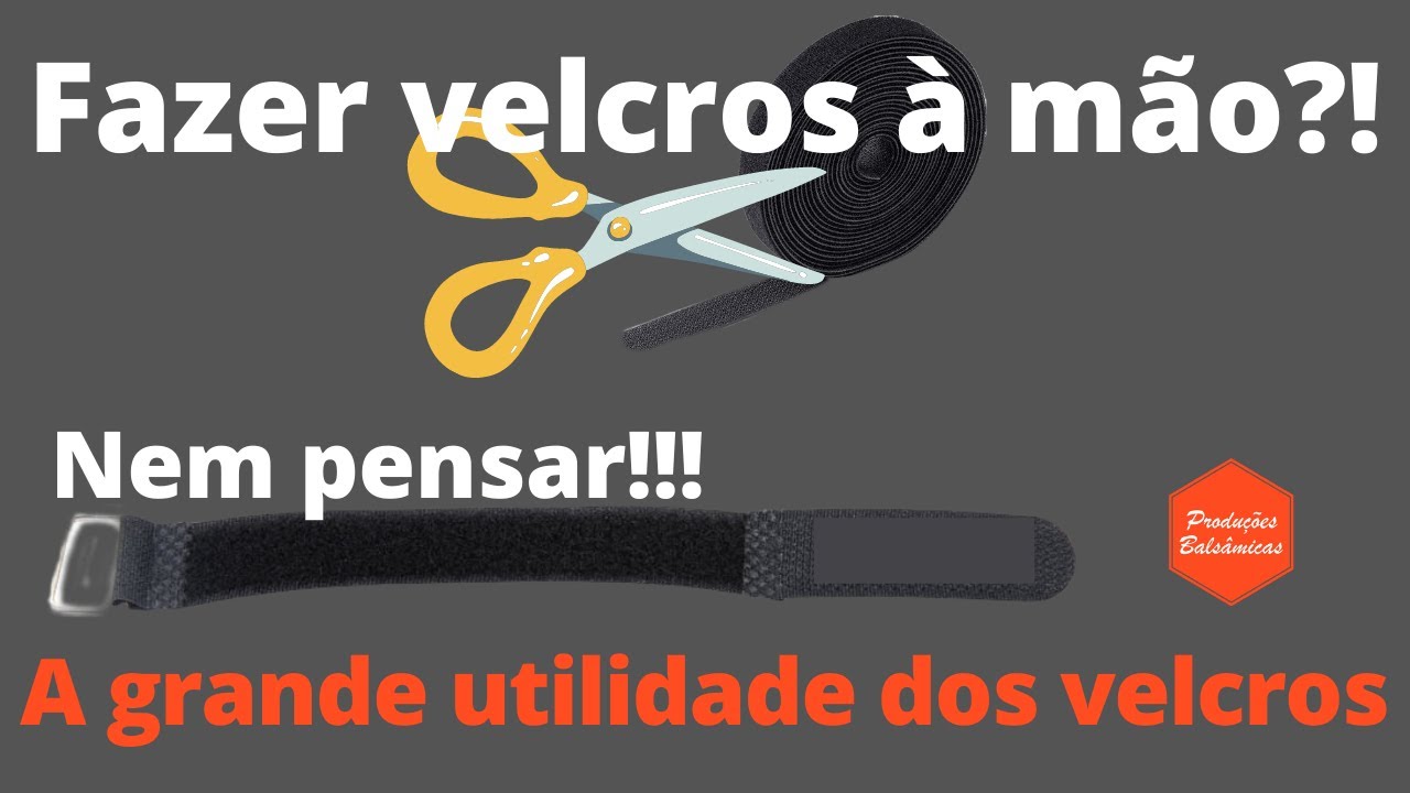 A grande utilidade do velcro- Usa velcros em casa e no trabalho! Uma ...