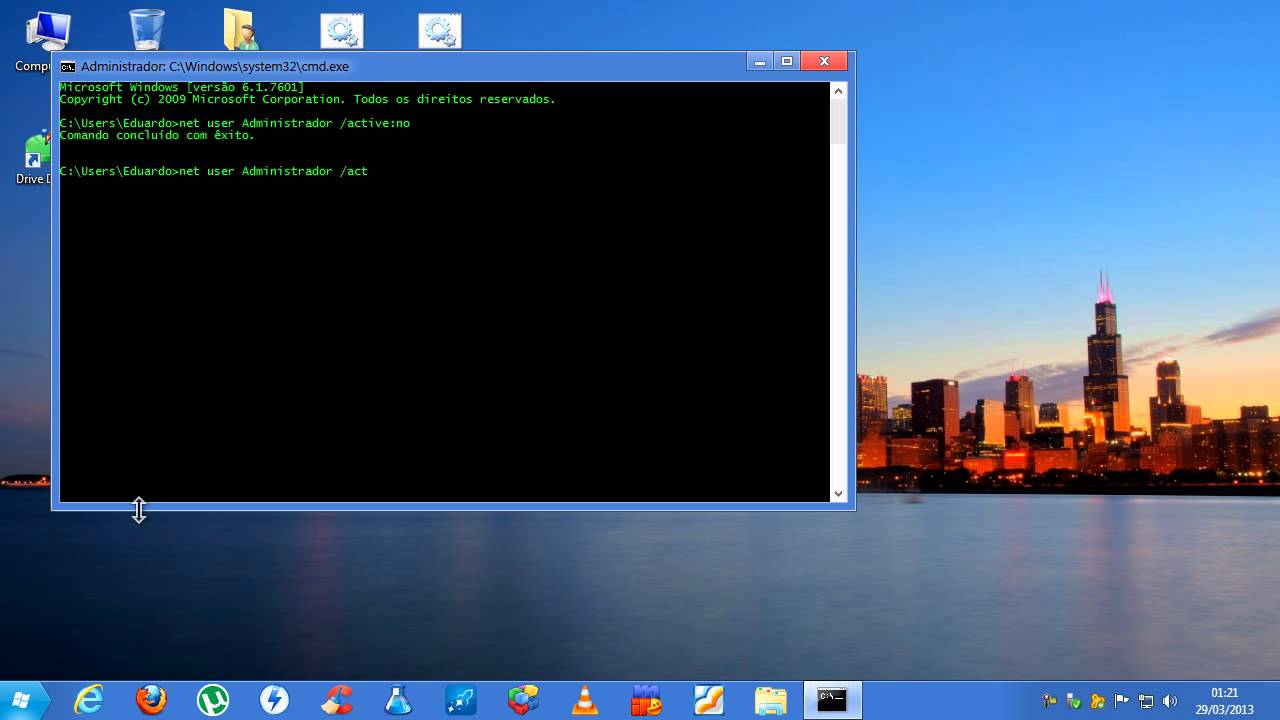 Como ativar a conta de super administrador no Windows 7 - YouTube