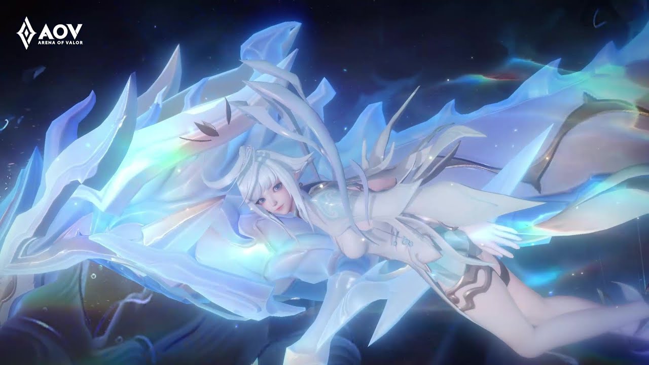 Violet Celestial Guardian Lobby Animation - Garena AOV (Arena of Valor) - YouTube