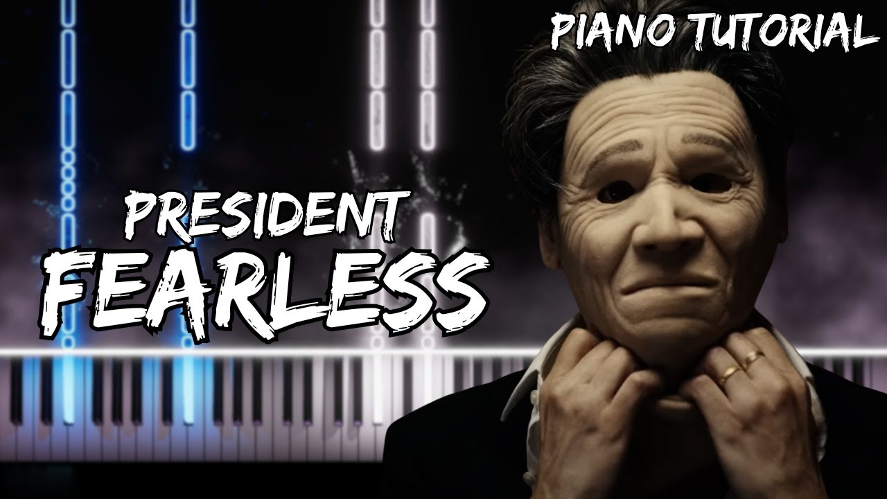 PRESIDENT - Fearless (Piano Tutorial) - YouTube