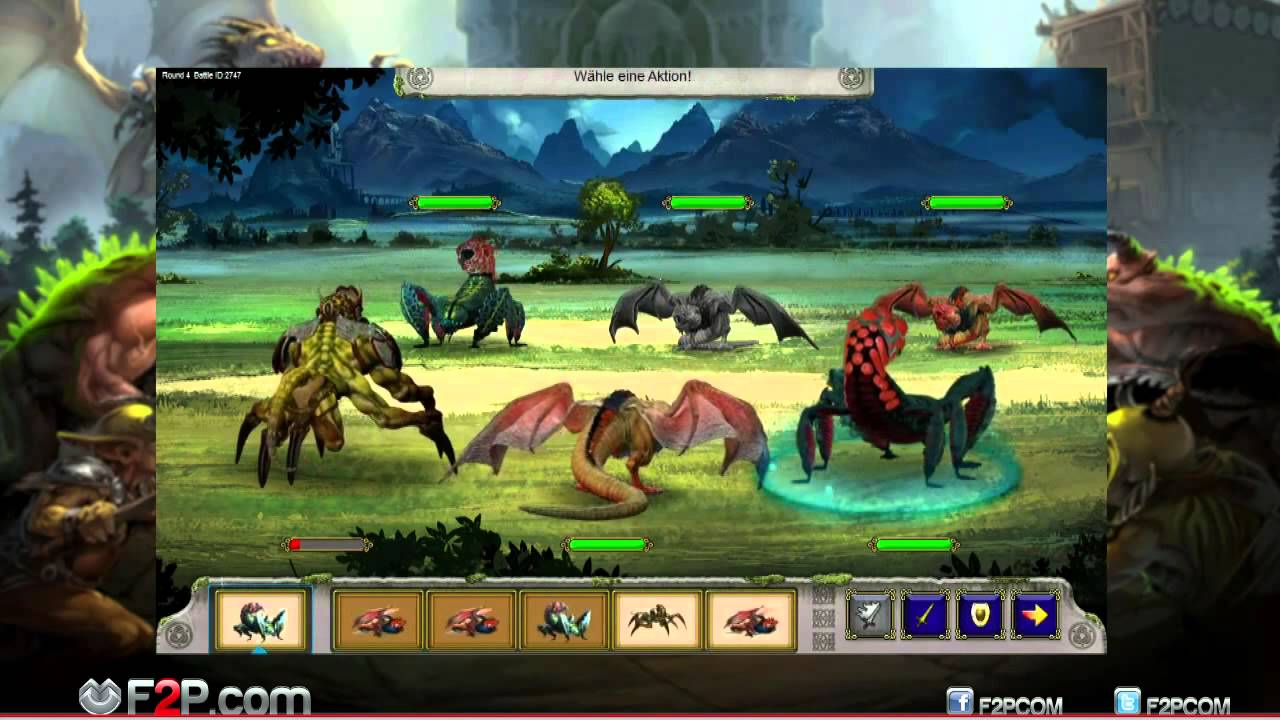 Battle of Beasts Open Beta Gameplay Trailer - Browser - YouTube