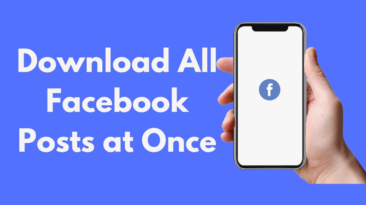 How To Download All Facebook Posts At Once 2021 YouTube how-to-download-all-facebook-posts-at-once-2021-youtube