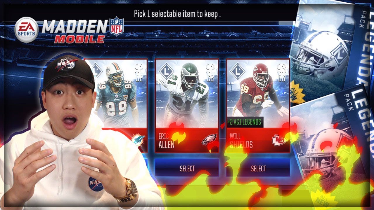 Madden Mobile 18 TWO All New Legend Bundle Opening!! Pick Your Legend ...