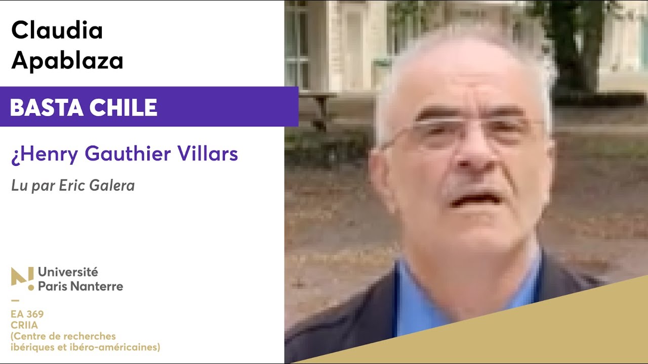 197. BASTA CHILE: ¿Henry Gauthier Villars de Claudia Apablaza - YouTube