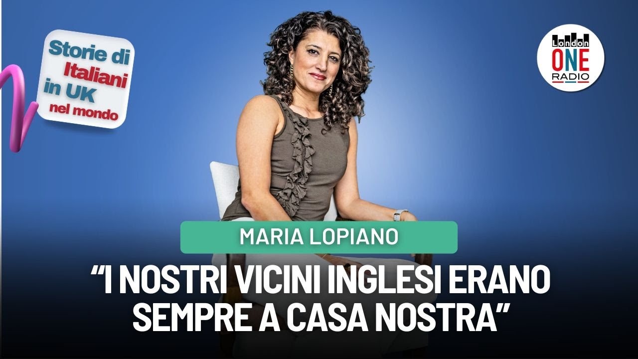 Maria Lopiano nasce in Inghilterra ma mantiene le radici italiane - YouTube
