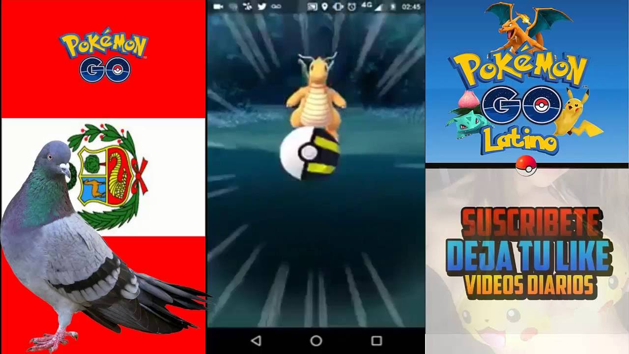 PERUANO LOCO por atrapar un DRAGONITE lima peru , Pokemon Go - YouTube