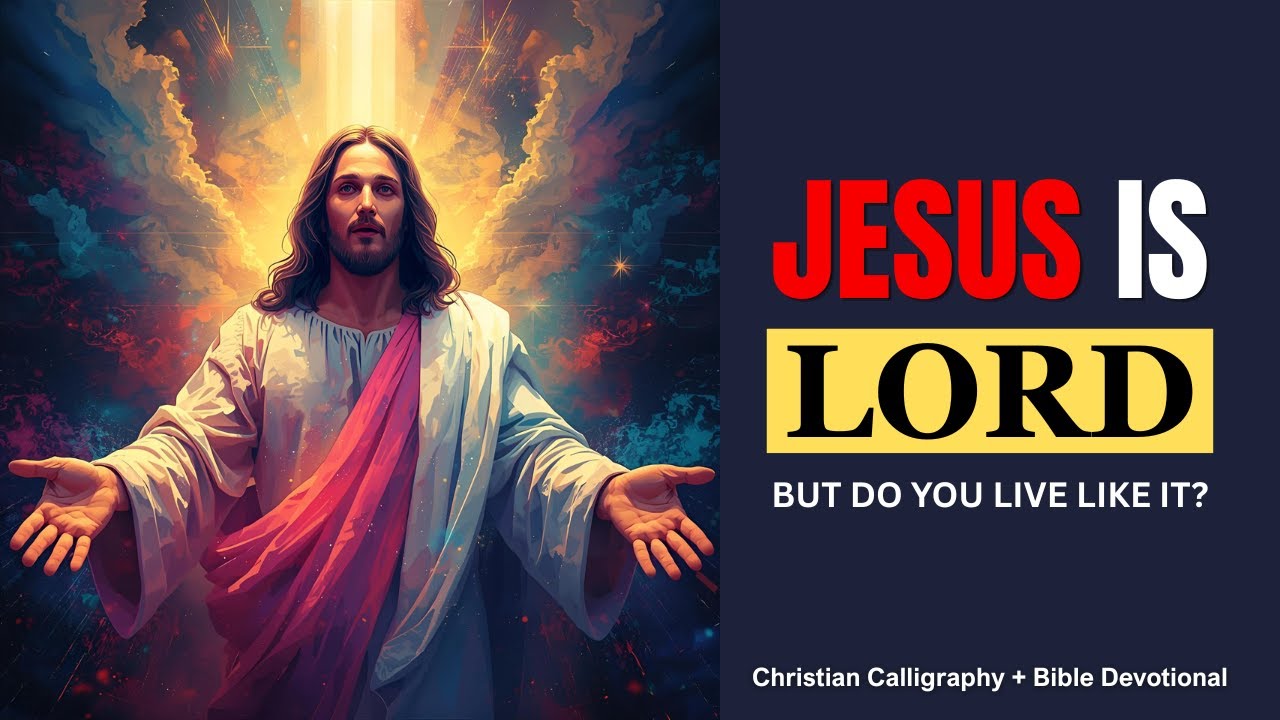 You Say, "Jesus Is Lord"… But Do You Live Like It? | Calligraphy ...