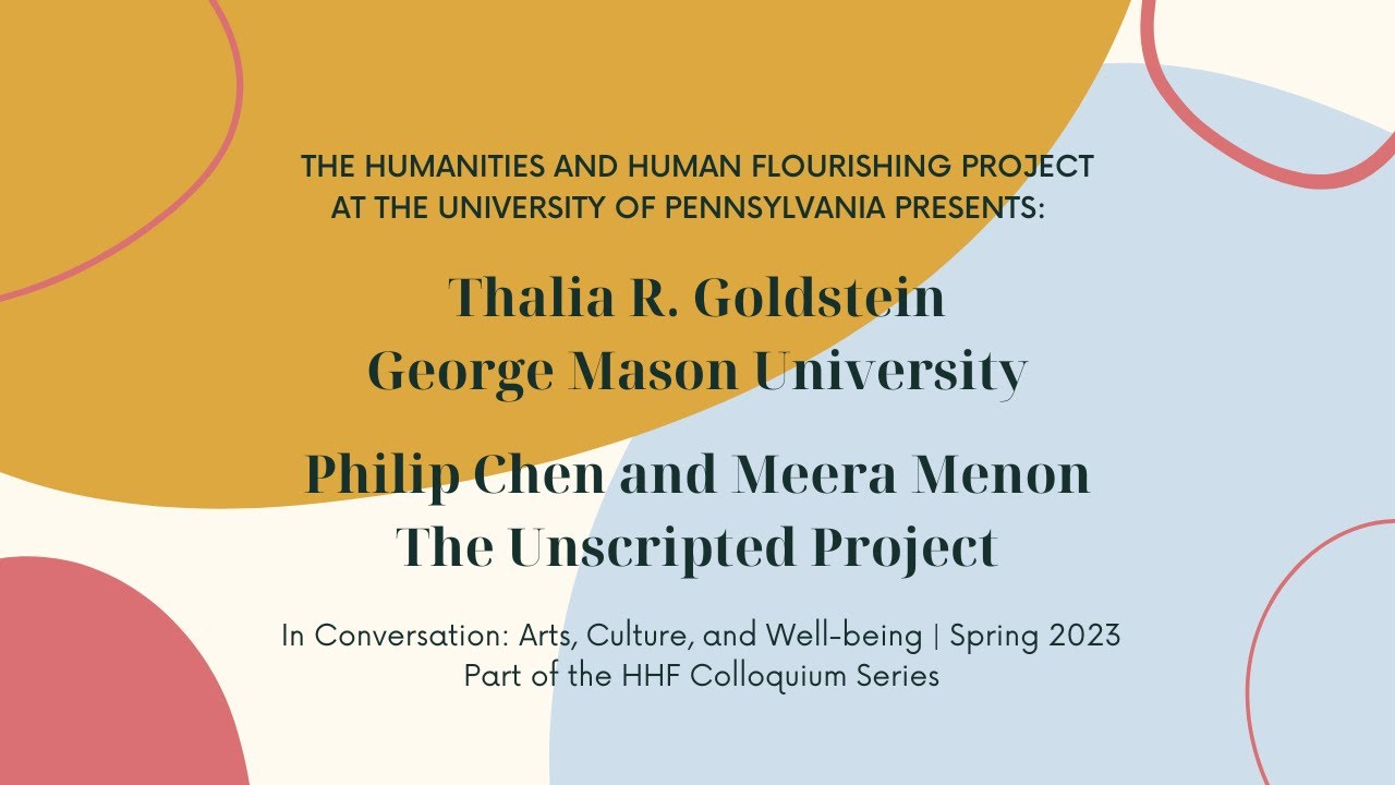 In Conversation: Thalia R. Goldstein, Philip Chen, and Meera Menon ...